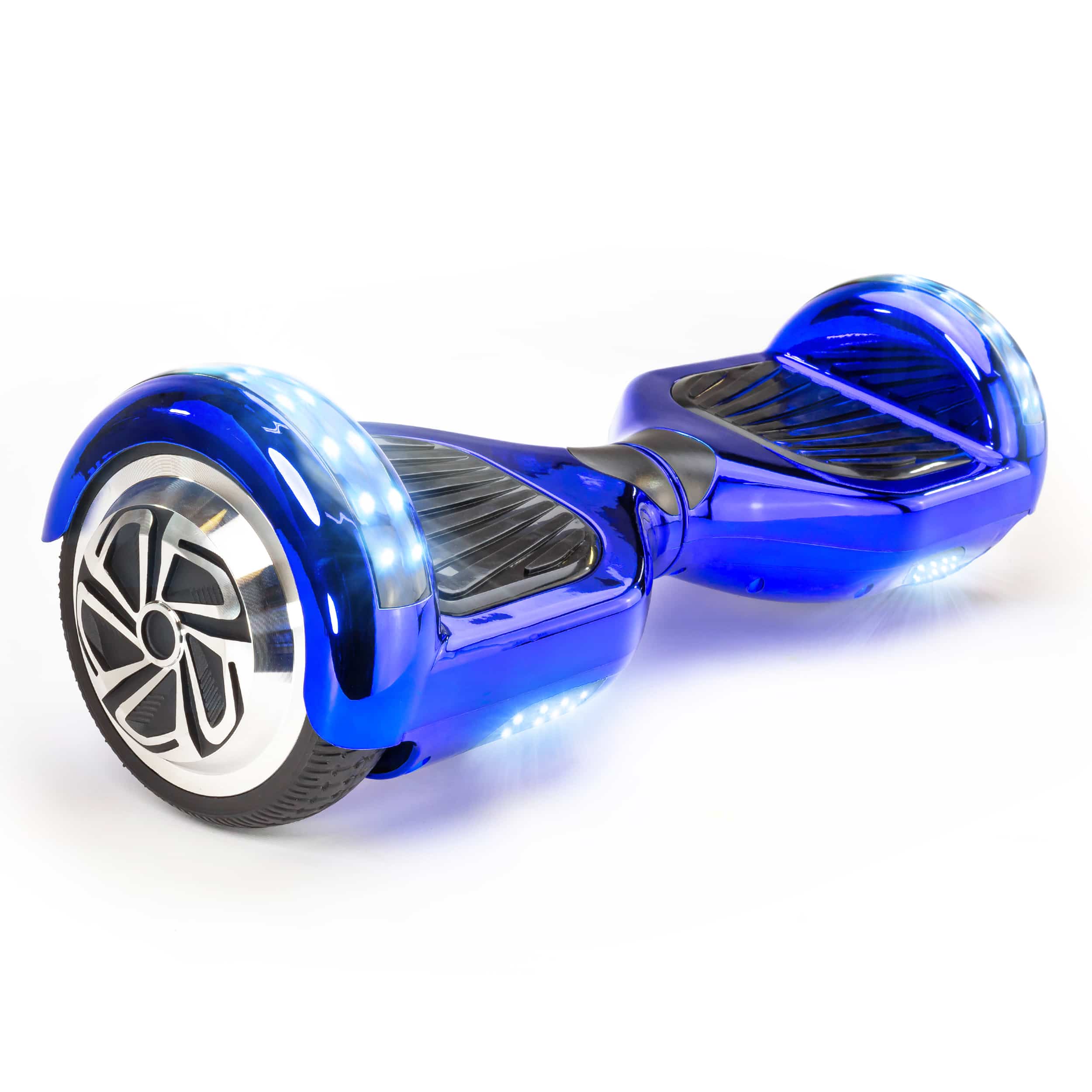 Blue Chrome | X6 Hoverboard - Official ®Hoverboards.com