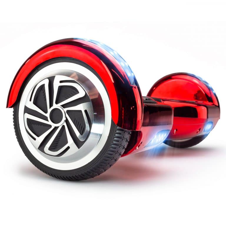 Red Chrome | X6 Hoverboard - Official ®Hoverboards.com