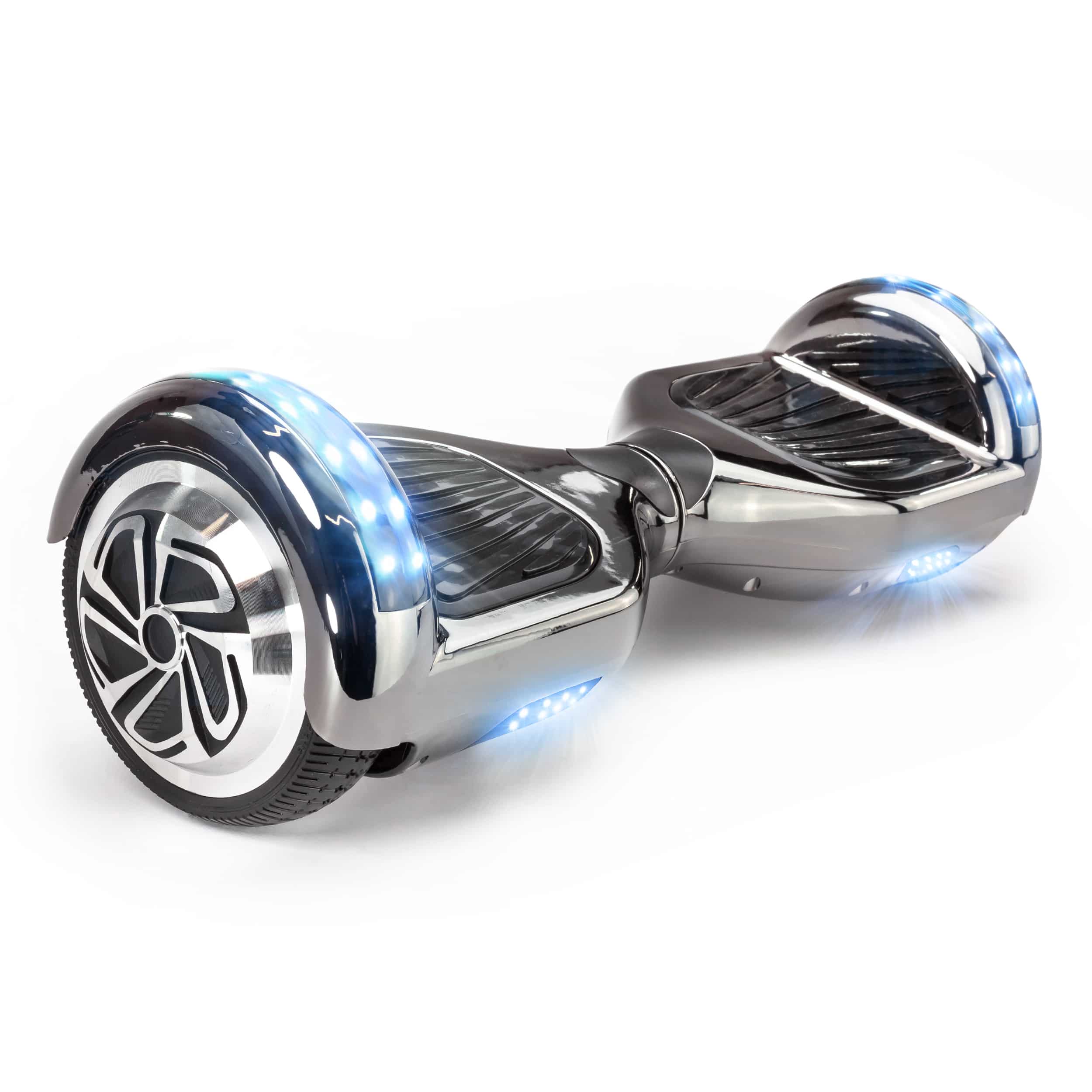 Titanium Chrome | X6 Hoverboard - Official ®Hoverboards.com