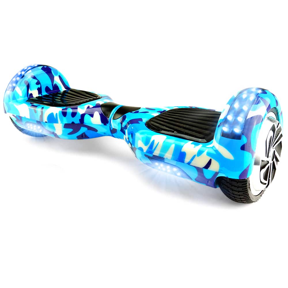 Blue Camo | X6 Hoverboard - Official ®Hoverboards.com