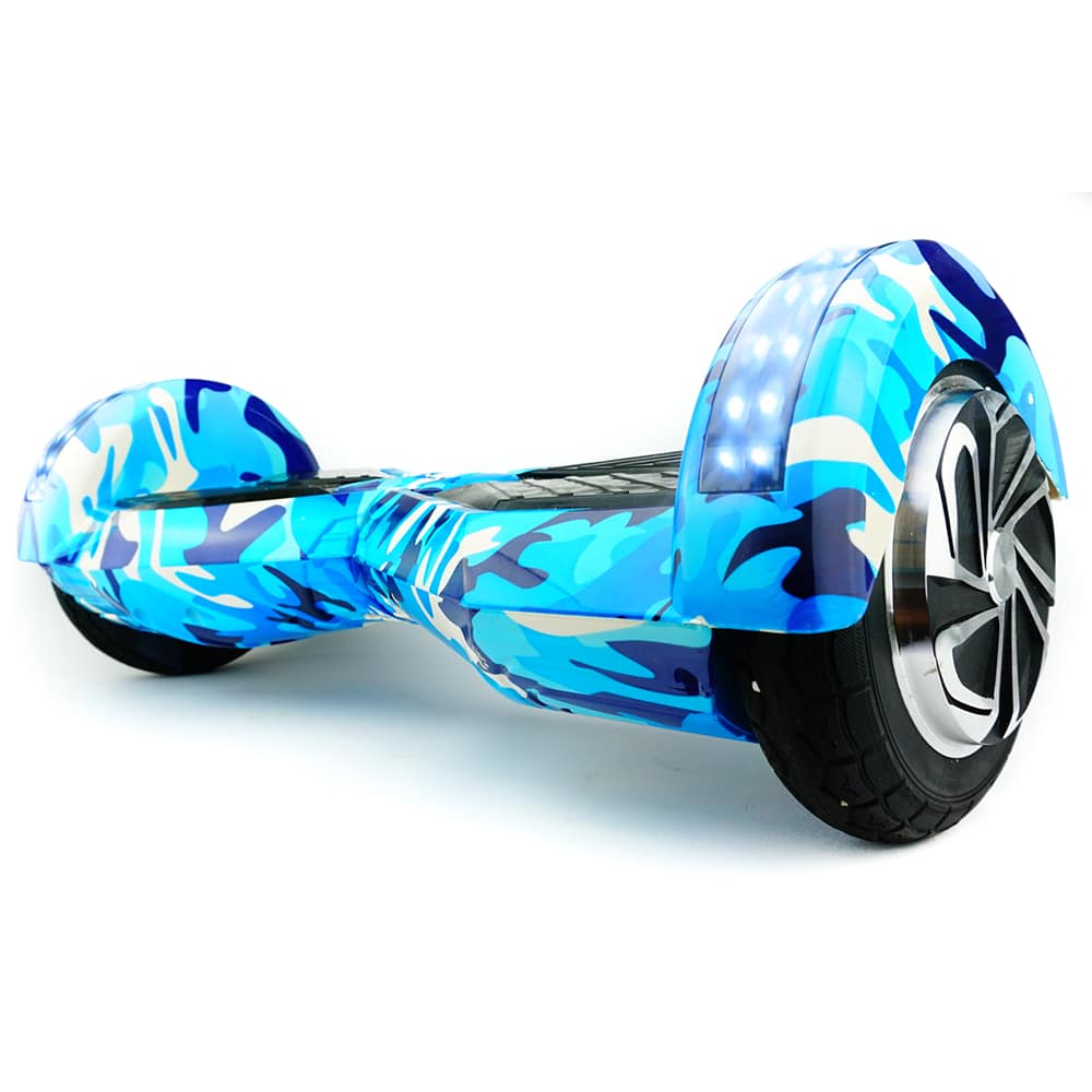 Blue Camo | X8 Hoverboard - Official ®Hoverboards.com