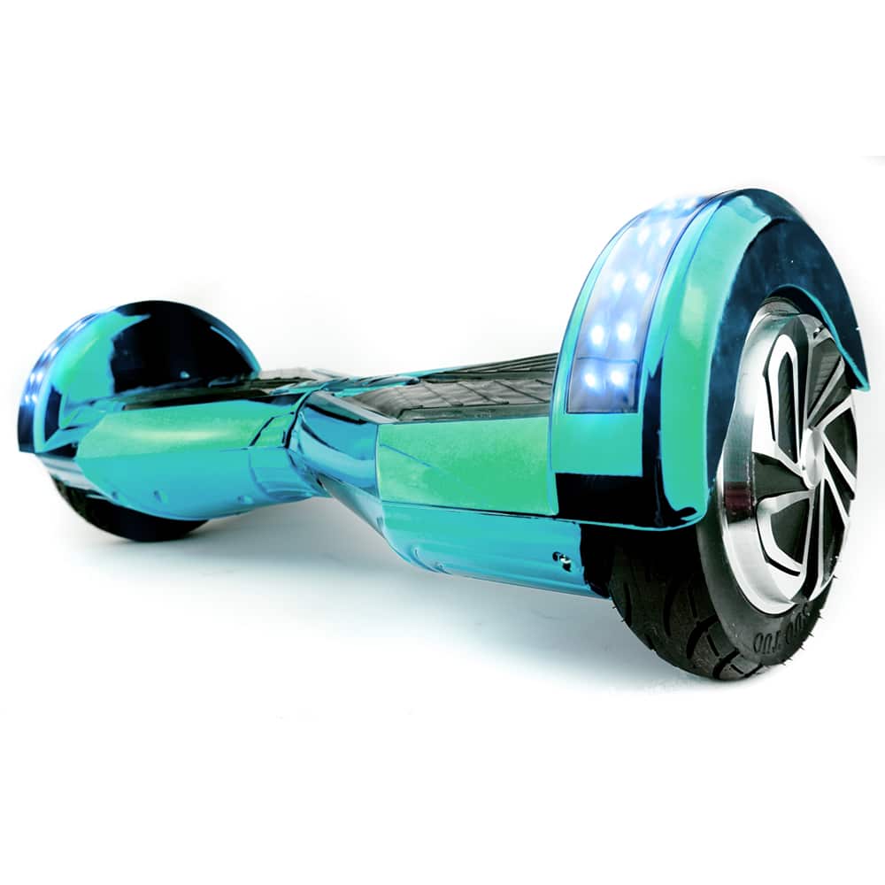Light Green Chrome | X8 Hoverboard - Official ®Hoverboards.com