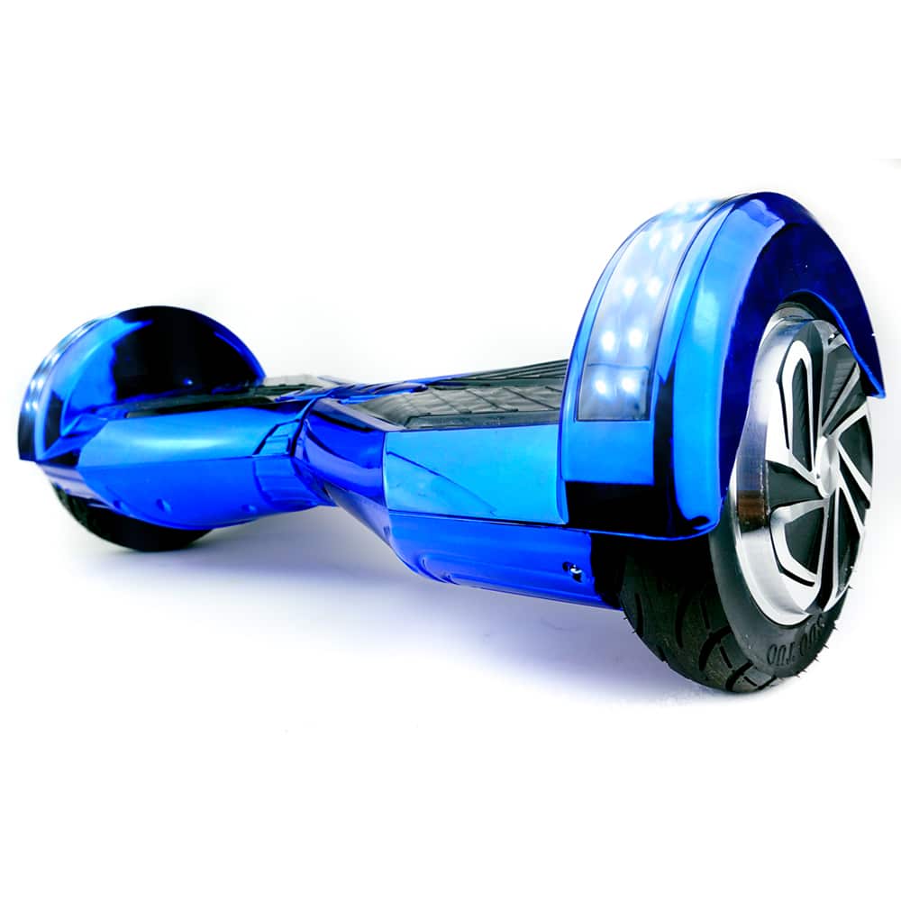 Blue Chrome | X8 Hoverboard - Official ®Hoverboards.com