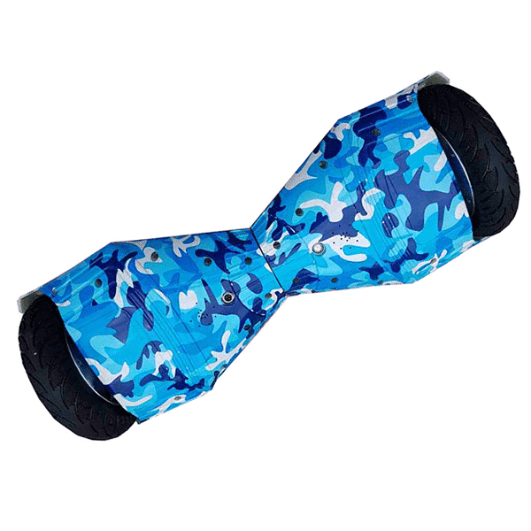 Blue Camo | New X8 Bluetooth Hoverboard - Official ®Hoverboards.com